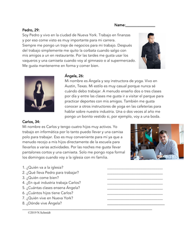 Todo Sobre Mi: Spanish Readings Bundle all About me: 5 Readings @35% ...