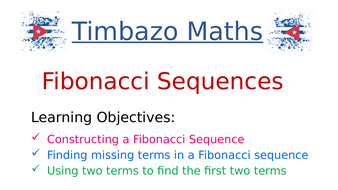 Fibonacci Sequences | Teaching Resources