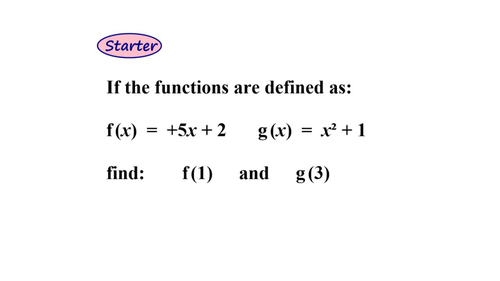 Functions | Teaching Resources
