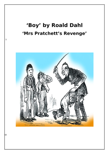 Mrs Pratchett’s Revenge’ Roald Dahl - Reading Assessment | Teaching ...