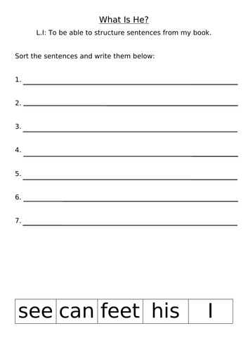 Rigby Star Red Level: "Guess Who" tasks | Teaching Resources