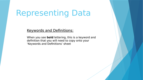 Representing Data | Teaching Resources