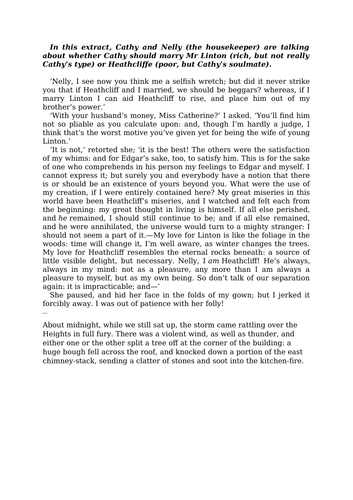 GCSE English Language: Wuthering Heights analysis and creative writing ...