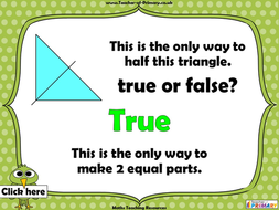 Finding a Half - Year 1 | Teaching Resources