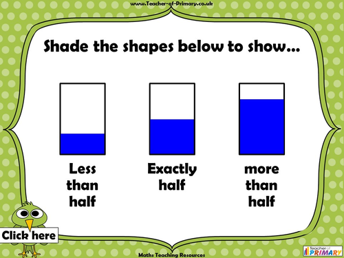 Finding a Half - Year 1 | Teaching Resources