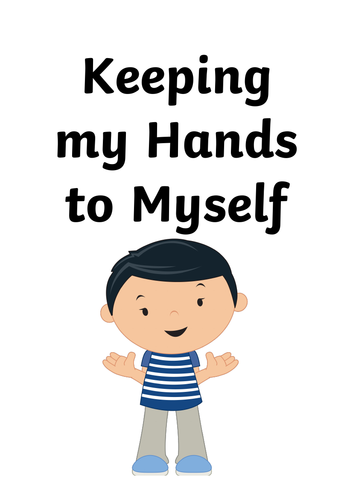 Keeping my hands to myself social story | Teaching Resources