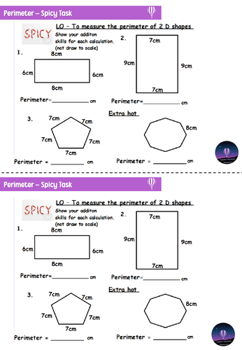 Outstanding Y3/4 Interview Perimeter Maths Lesson | Teaching Resources