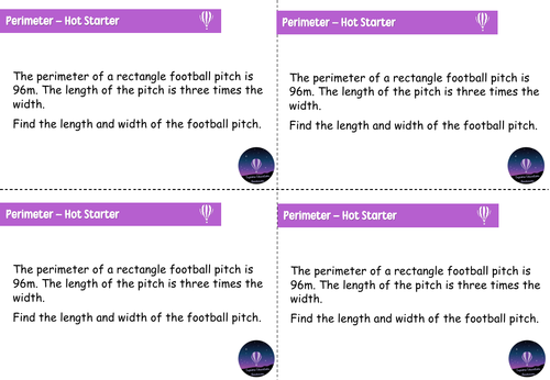 Outstanding Y3/4 Interview Perimeter Maths Lesson | Teaching Resources