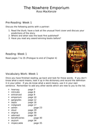 The Nowhere Emporium by Ross MacKenzie - Unit of Work | Teaching Resources