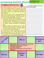 A Level Biology Meiosis Lesson & Activities | Teaching Resources
