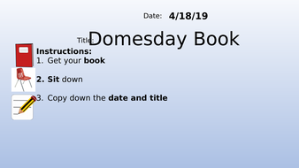 Domesday Book | Teaching Resources