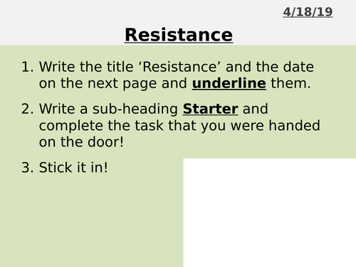 AQA GCSE Physics Resistance | Teaching Resources
