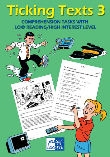 TICKING TEXTS 3 | Teaching Resources