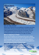 Mountains complete lesson 2 - glaciers by idj | Teaching Resources