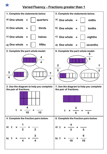 White Rose Maths - Year 4 - Spring Block 3 - Fractions - Fractions ... White Rose Maths - Year 4 - Spring Block 3 - Fractions - Fractions ...