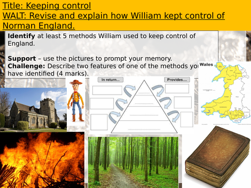 REVISION Keeping Control (Edexcel 9-1: Anglo-Saxon and Norman England ...