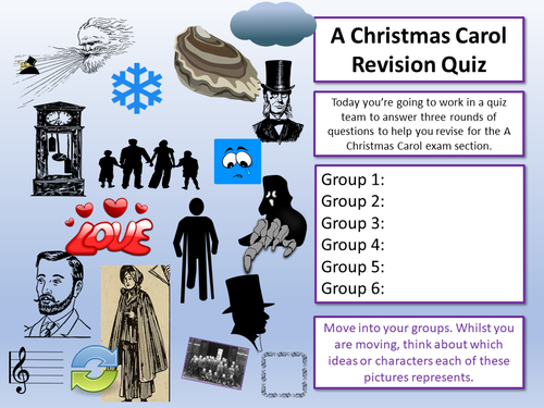 A Christmas Carol English Quiz | Teaching Resources