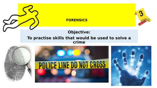 KS3 Forensics Project Learning Scheme with Lessons and Resources ...