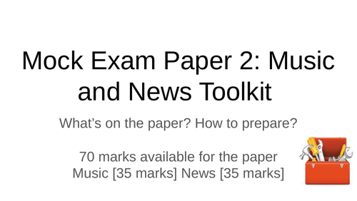 OCR GCSE media studies Paper 2 Music and News | Teaching Resources OCR GCSE media studies Paper 2 Music and News | Teaching Resources