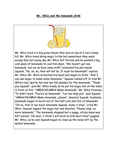 Year 2 Reading comprehensions KS1 Low to medium ability | Teaching ...