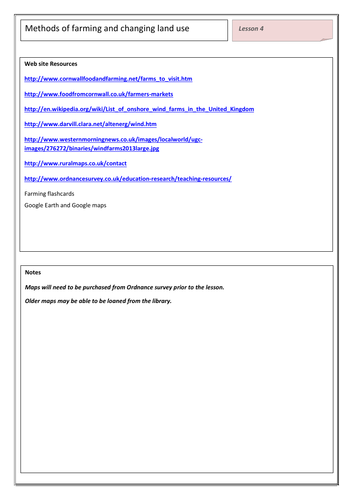 KS2 Topic Changes in our landscape | Teaching Resources