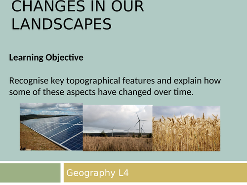 KS2 Topic Changes in our landscape | Teaching Resources
