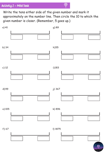 Y3 Rounding Outstanding Maths Interview Lesson | Teaching Resources
