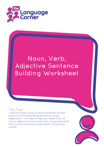 Animal Adjectives - Sentence Building | Teaching Resources