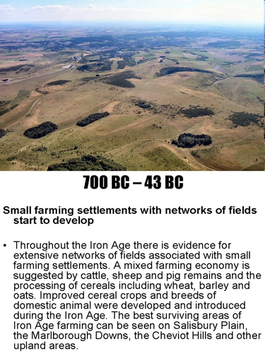 Timeline & Market Place Activity: Iron Age Britain 800 BC – 42 AD ...