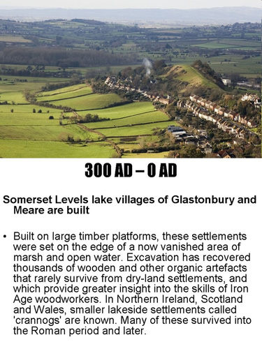 Timeline & Market Place Activity: Iron Age Britain 800 BC – 42 AD ...