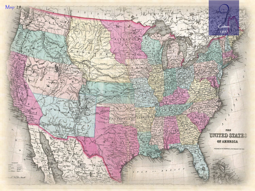 Historical e-atlas USA | Teaching Resources