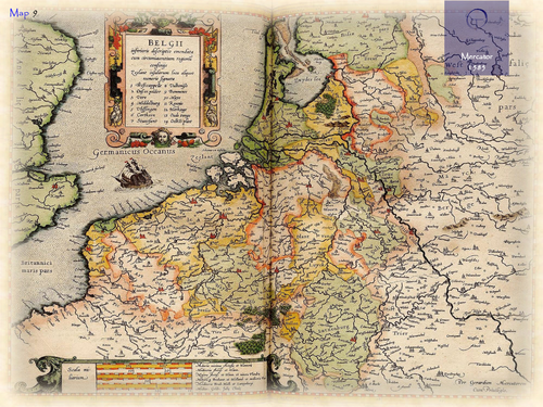 Historical E Atlas Netherlands And Belgium Teaching Resources