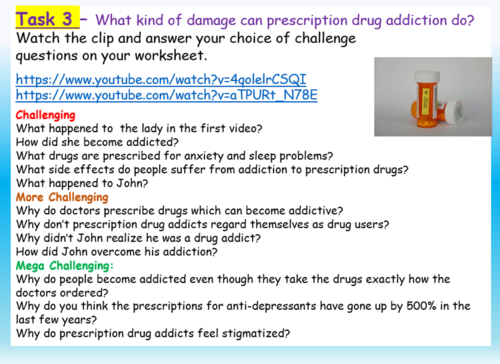 Drugs - Prescription / Class C | Teaching Resources