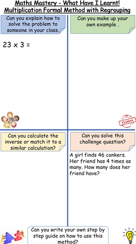 Multiplication Formal Method Lesson 3 | Teaching Resources