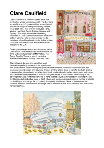 Illustration / Illustrator Factsheets - Art & Design - Research ...