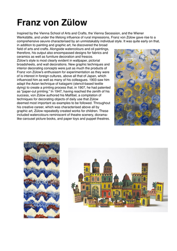 Modern Fine Artist Factsheets - Art & Design - Research | Teaching ...