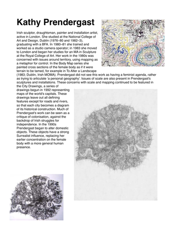 Modern Fine Artist Factsheets - Art & Design - Research | Teaching ...