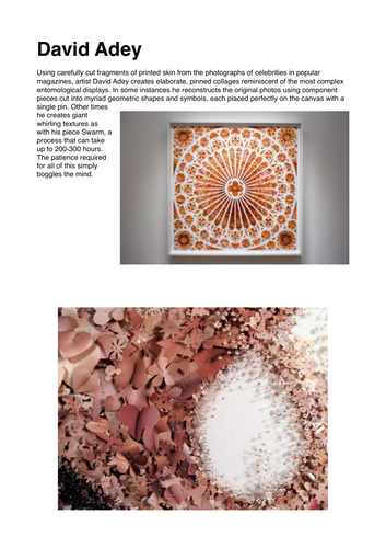 Modern Fine Artist Factsheets - Art & Design - Research | Teaching ...