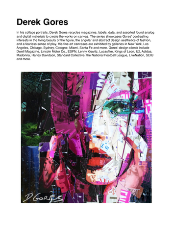 Modern Fine Artist Factsheets - Art & Design - Research | Teaching ...