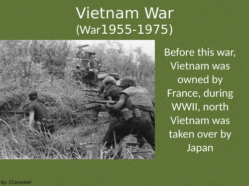 IGCSE History powerpoint on Vietnam War | Teaching Resources