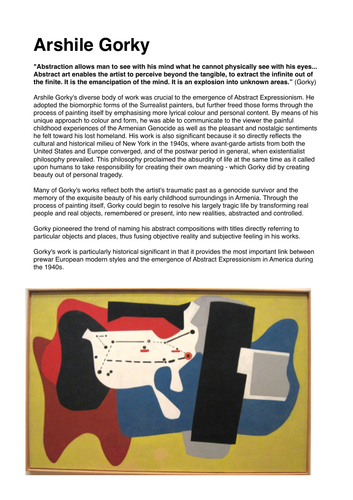 Traditional Fine Artist Factsheets - Art & Design - Research | Teaching ...