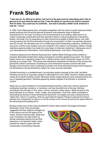 Traditional Fine Artist Factsheets - Art & Design - Research | Teaching ...