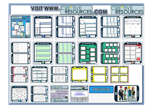 Social Media Activity Templates | Teaching Resources