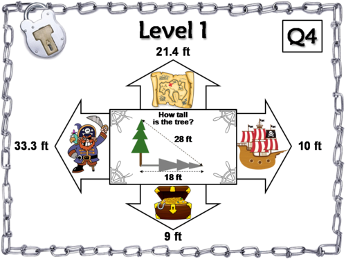 Pythagorean Theorem Activity: Pirate Themed Escape Room Geometry ... Pythagorean Theorem Activity: Pirate Themed Escape Room Geometry ...