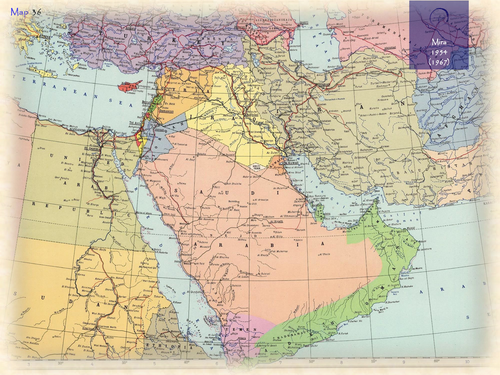 Historical e-atlas Saudi Arabia | Teaching Resources