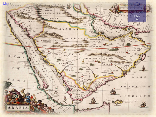 Historical e-atlas Saudi Arabia | Teaching Resources