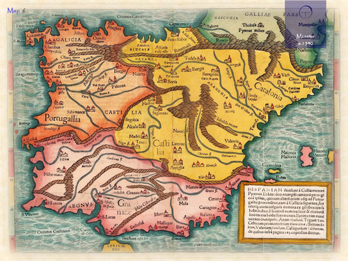 Historical e-atlas Spain | Teaching Resources