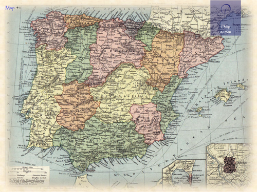 Historical e-atlas Spain | Teaching Resources