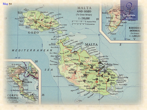 Historical e-atlas Malta | Teaching Resources