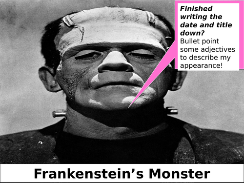 Frankenstein Characterisation Lesson | Teaching Resources
